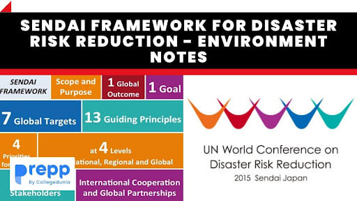 Sendai Framework for Disaster Risk Reduction - Environment Notes