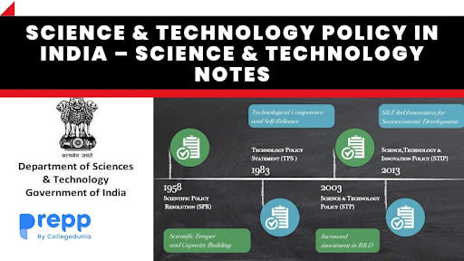 Science & Technology Policy in India – Science & Technology Notes