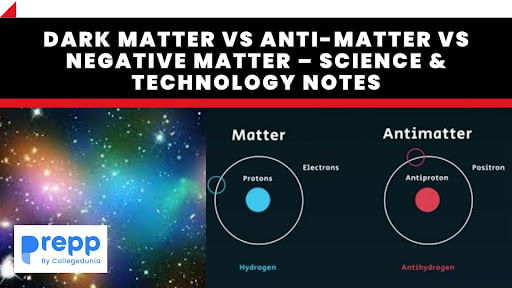 Dark Matter vs Anti-Matter vs Negative Matter – Science & Technology Notes