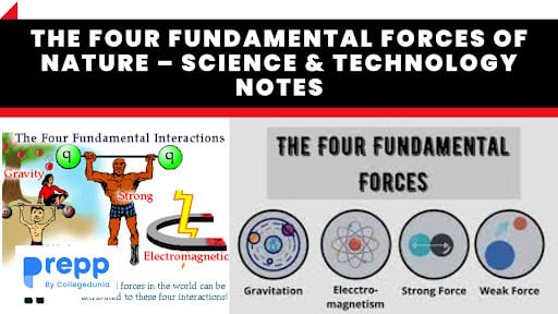 The Four Fundamental Forces of Nature – Science & Technology Notes