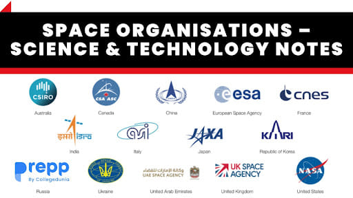 Space Organisations – Science & Technology Notes