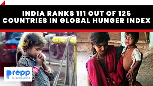 India Ranks 111 Out Of 125 Countries In Global Hunger Index