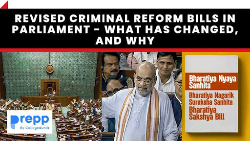 Revised Criminal Reform Bills in Parliament - What has changed, and why