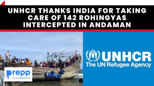 UNHCR Thanks India For Taking Care Of 142 Rohingyas Intercepted In Andaman