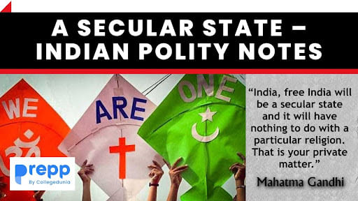 Secular State - Indian Polity Notes