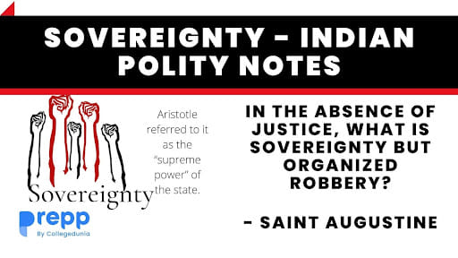 Sovereignty - Indian Polity Notes