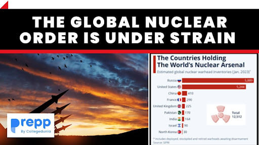 The Global Nuclear Order is Under Strain