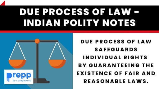 Due Process of Law - Indian Polity Notes
