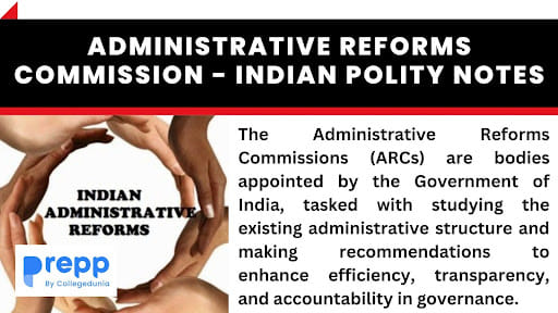 Administrative Reforms Commission - Indian Polity Notes