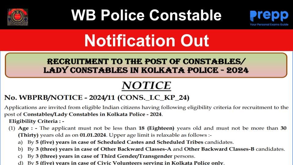 KP Constable Recruitment 2024 Notification Out for 3734 Posts