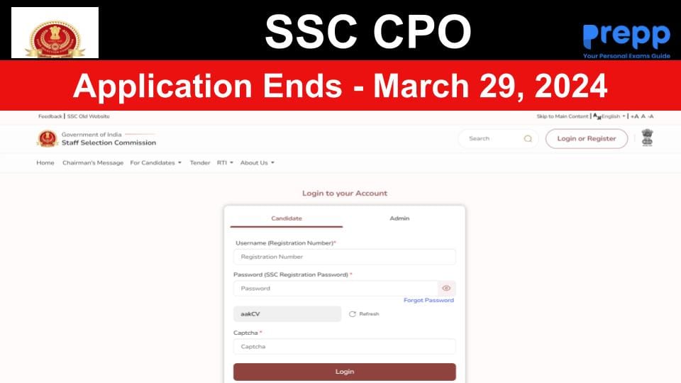 SSC CPO Notification 2024 Out; Apply Online for 186 Delhi Police & 4001 ...