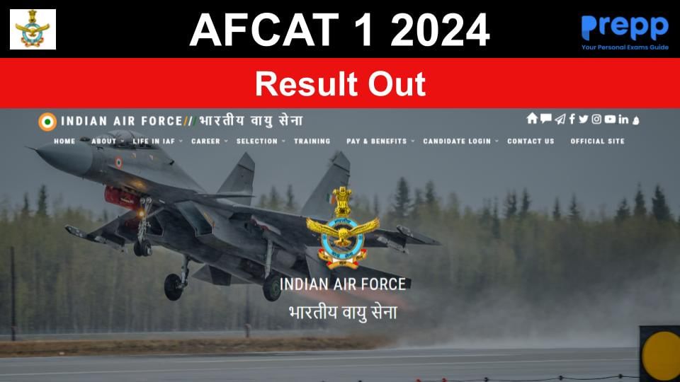 AFCAT 2024 Result Out at afcat.cdac.in; Download AFCAT 1 Scorecard