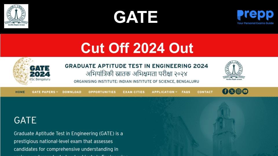 GATE Cut Off 2024 Out @gate2024.iisc.ac.in; Check Branch-wise Here