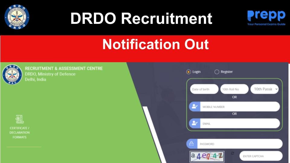 DRDO RAC Recruitment 2024 Notification Out; Apply Online at rac.gov.in
