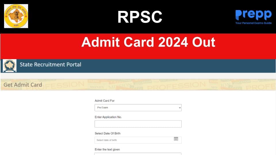 RPSC PTI Admit Card 2024 Out for Librarian, PTI, and Assistant ...