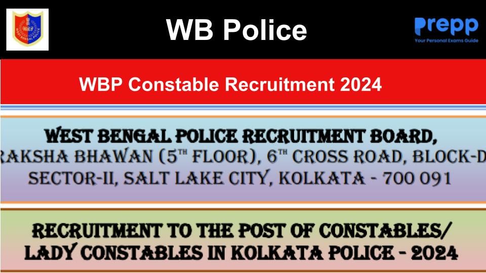 WBP Constable Application 2024 Correction Window Live at wbpolice.gov ...