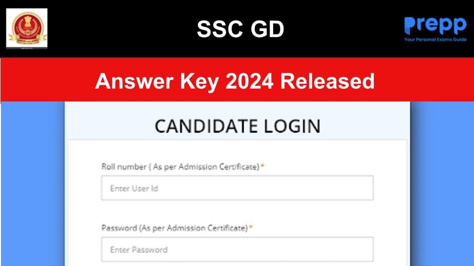 SSC GD 2024 Answer Key Out at ssc.gov.in: Check Response Sheet
