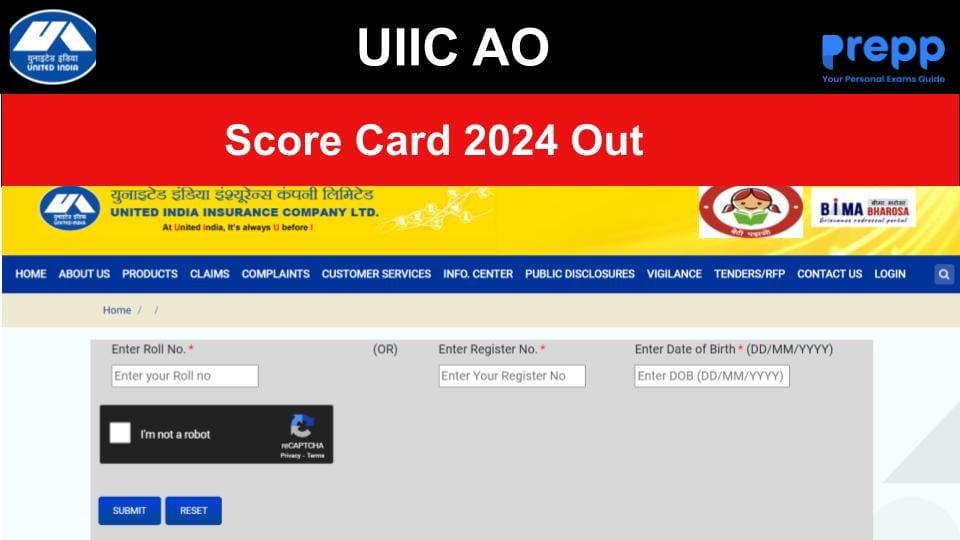 UIIC AO Scorecard 2024 Out at uiic.co.in; Login Link to Check Marks