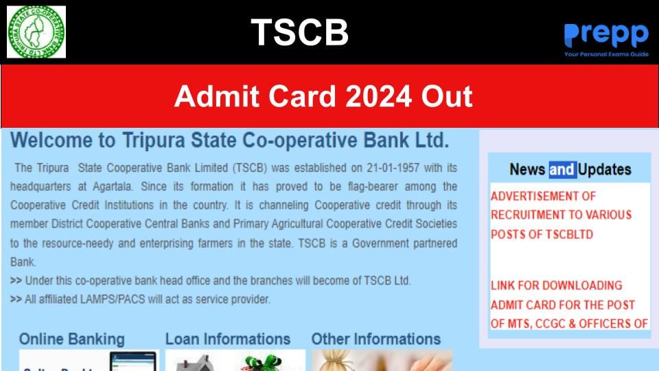 TSCB Admit Card 2024 Out for Clerk and MTS at tscbank.nic.in; Download ...