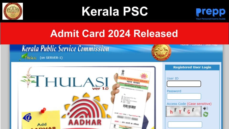 Kerala PSC Prelims Admit Card 2024 Released at keralapsc.gov.in; Download Hall Ticket