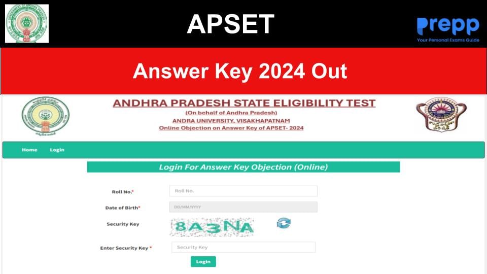 AP SET Answer Key 2024 Released at apset.net.in; Direct link to Raise ...