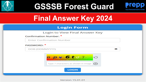 GSSSB Forest Guard Final Answer Key 2024 Out at gsssb.gujarat.gov.in ...