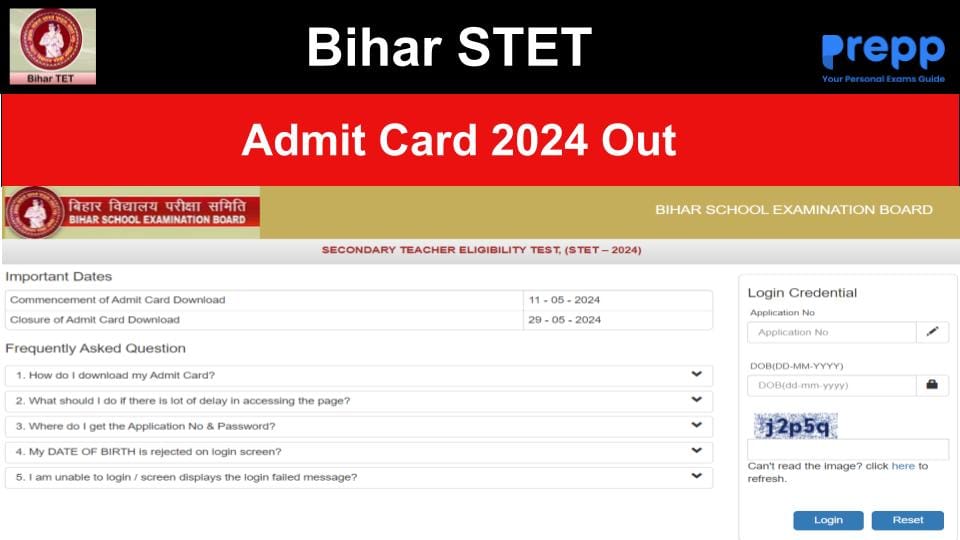 Bihar STET Admit Card 2024 Out; Download Hall Ticket at secondary ...