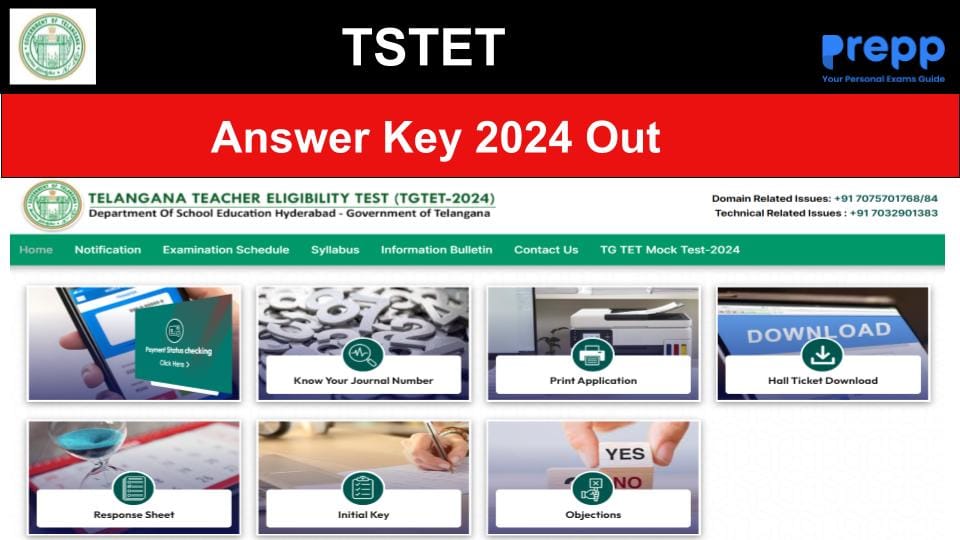 TS TET Answer Key 2024 Out at tstet2024.aptonline.in; Check Subject wise Answer key and Raise ...