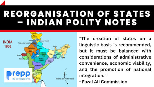 Reorganisation of States – Indian Polity Notes
