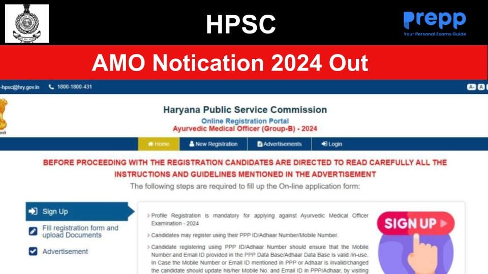 HPSC AMO Recruitment Notification 2024 Out: Apply Online for 805 Vacancies