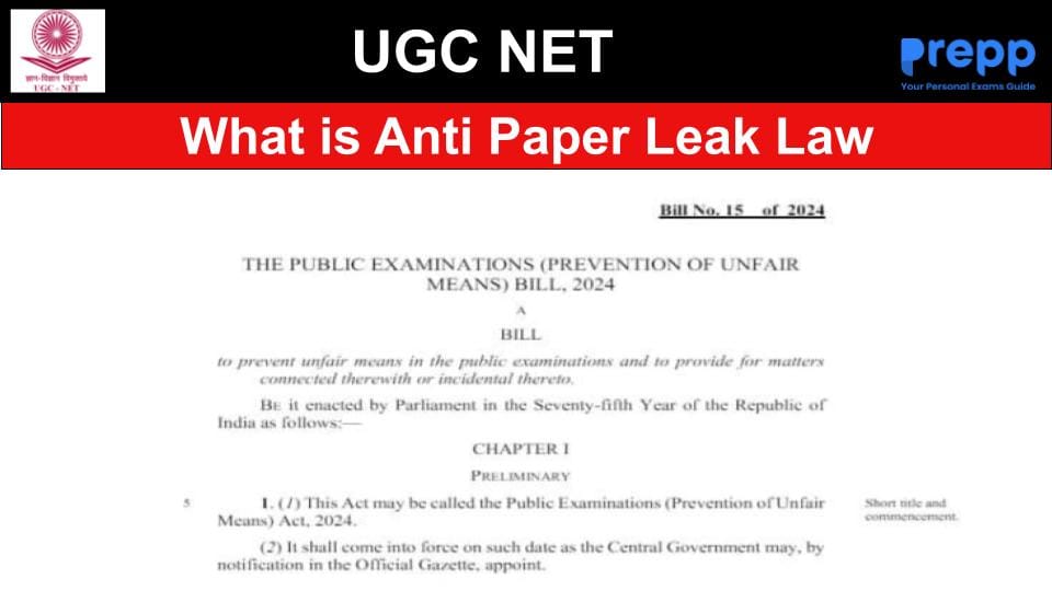 What is Anti-Paper Leak Law? Check Provisions Here
