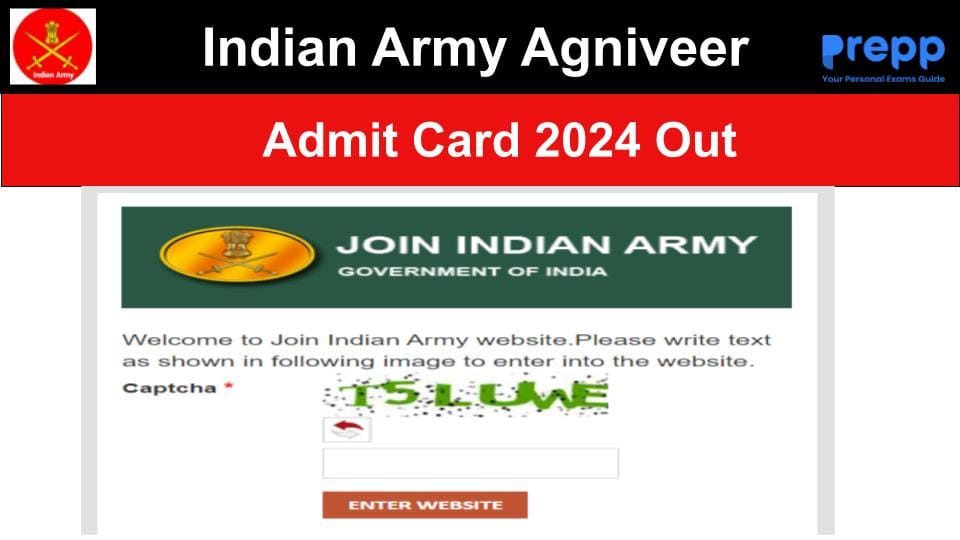 Indian Army Agniveer Admit Card 2024 Out: Direct Link Here
