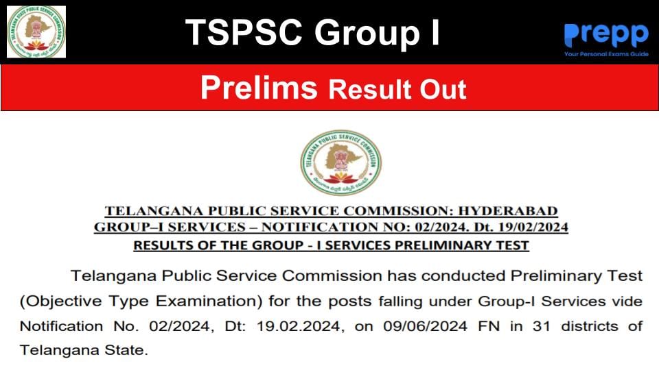 TSPSC Group 1 Prelims Result 2024 Out at tspsc.gov.in; Download Merit List