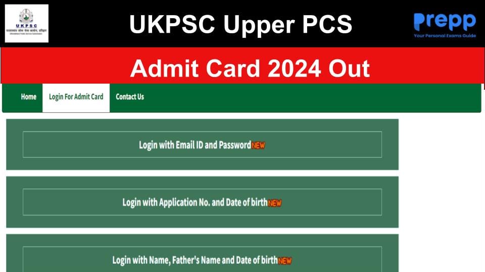 UKPSC Upper PCS Physical Admit Card 2024 Out; Download PET/PST Hall Ticket