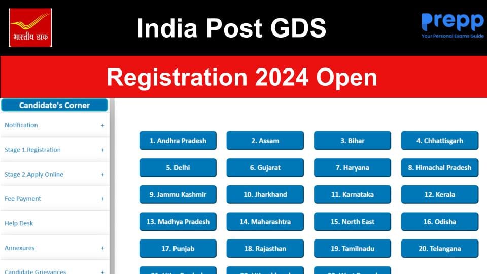 India Post GDS Recruitment 2024 Registration Begins for 44228 Vacancies ...