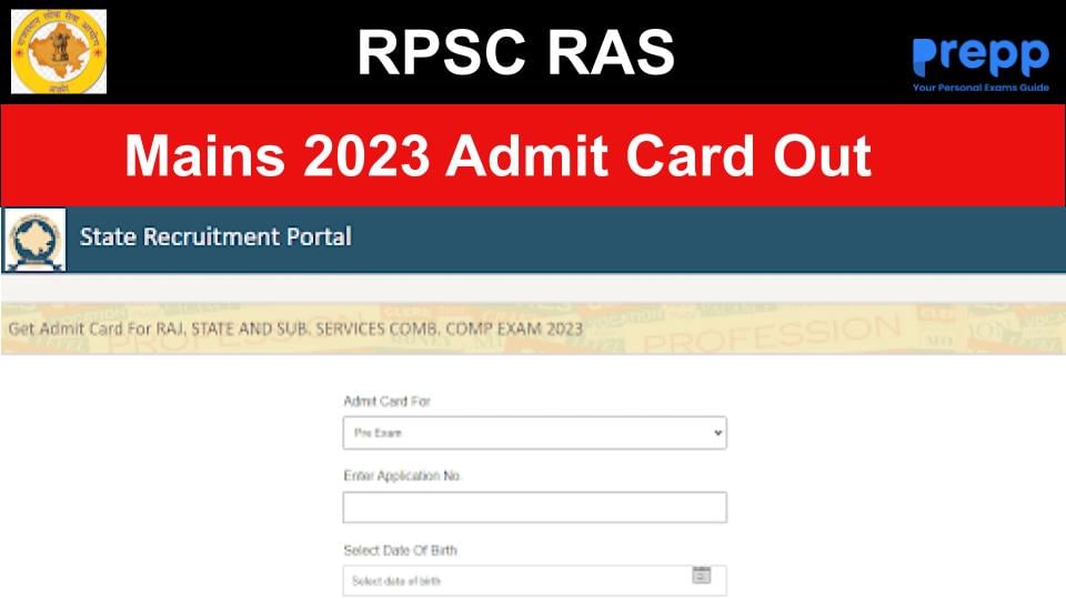 RPSC RAS Mains Admit Card 2023 Out; Direct Link to Download Hall Ticket