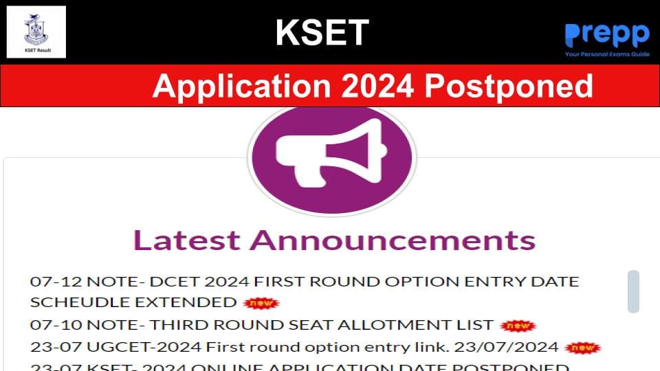 KSET 2024 Notification Out at kea.kar.nic.in; Check Application Details