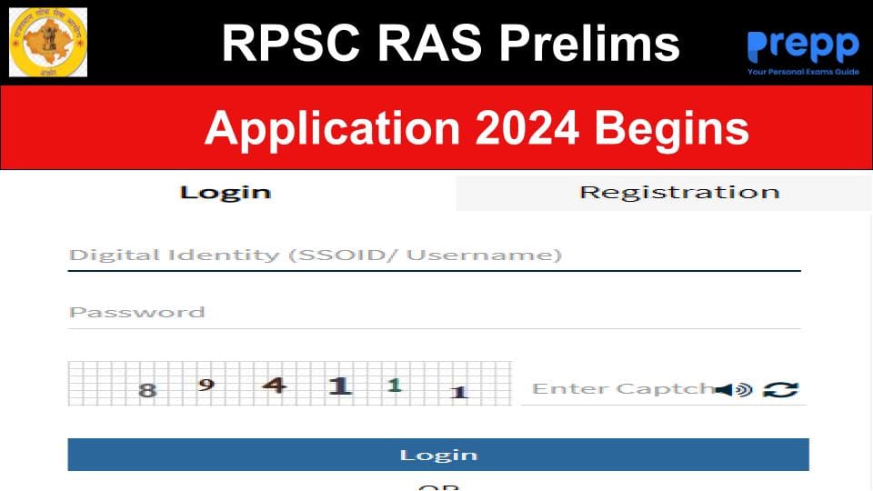 RPSC RAS Prelims 2024 Registration Begins for 733 Posts: Apply Now