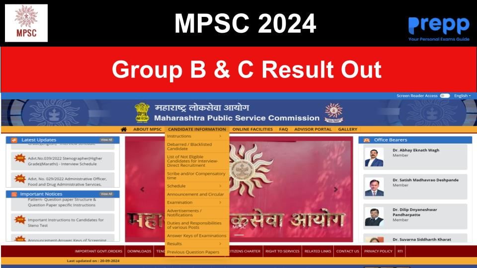 MPSC Result 2024 Declared at mpsc.gov.in; Download Merit List PDF