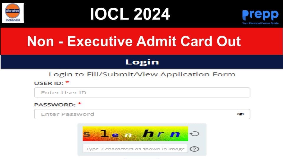 IOCL Non-Executive CBT Admit Card 2024 Released; Download Hall Ticket