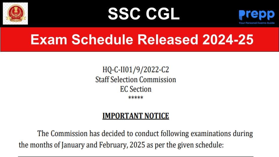 SSC CGL Tier 2, Constable GD Exam Dates 2024-25 Released; Check ...