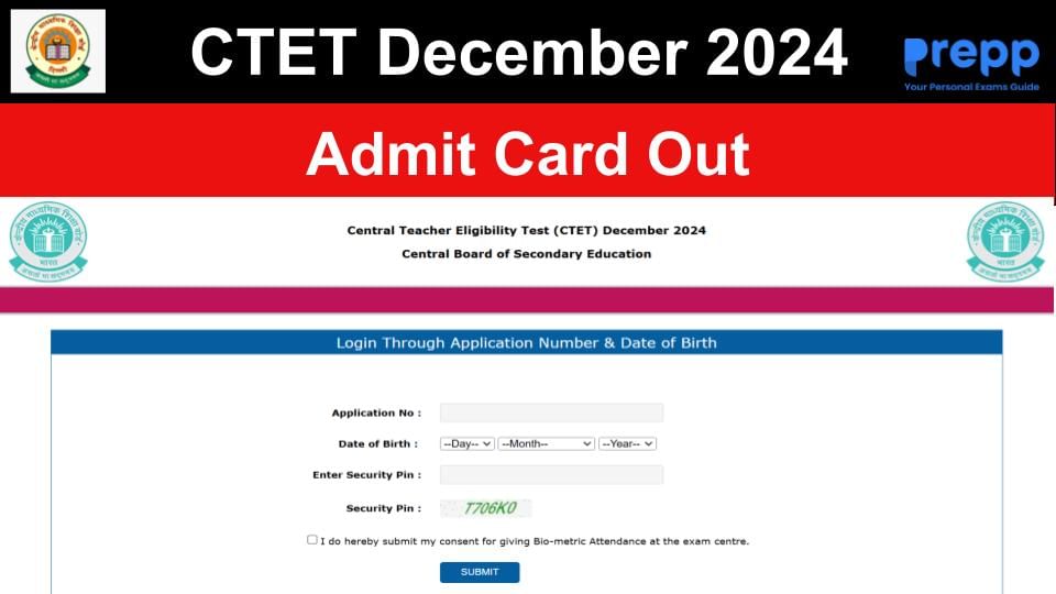 CTET Admit Card 2024 Out at ctet.nic.in; Direct Link to Download Hall Ticket