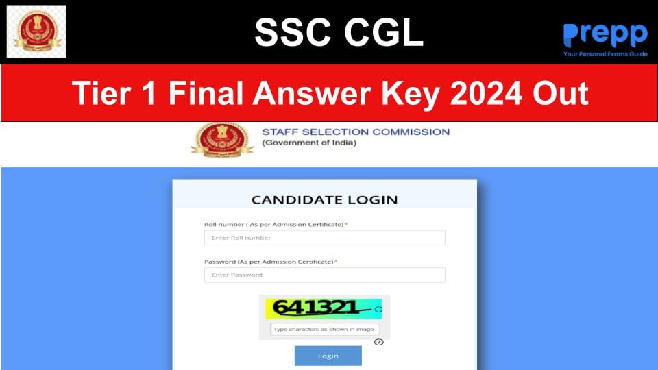 SSC CGL Tier 1 Final Answer Key Released at ssc.gov.in; Check Response ...