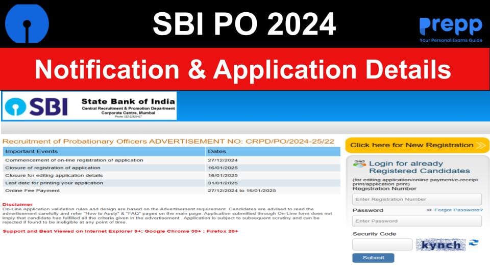 SBI PO Notification 2024 Out; Apply for 600 Posts