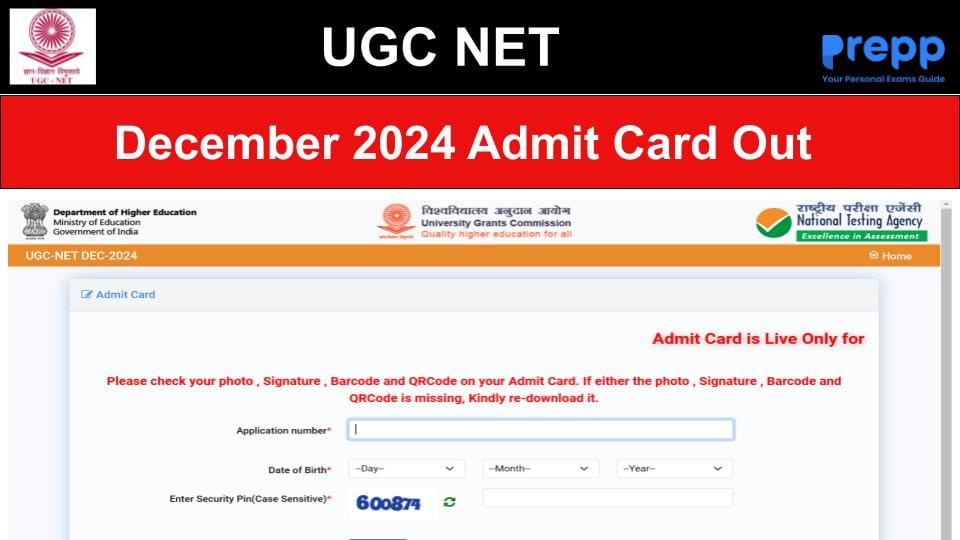UGC NET Admit Card 2024 Out; Download Hall Ticket