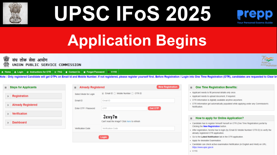 UPSC IFS Notification 2025 Out at upsc.gov.in: Apply Now