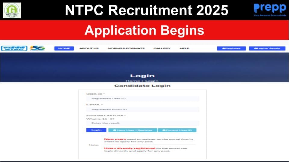 NTPC Recruitment Through GATE 2025 Notification Out: Apply for 475 EET ...