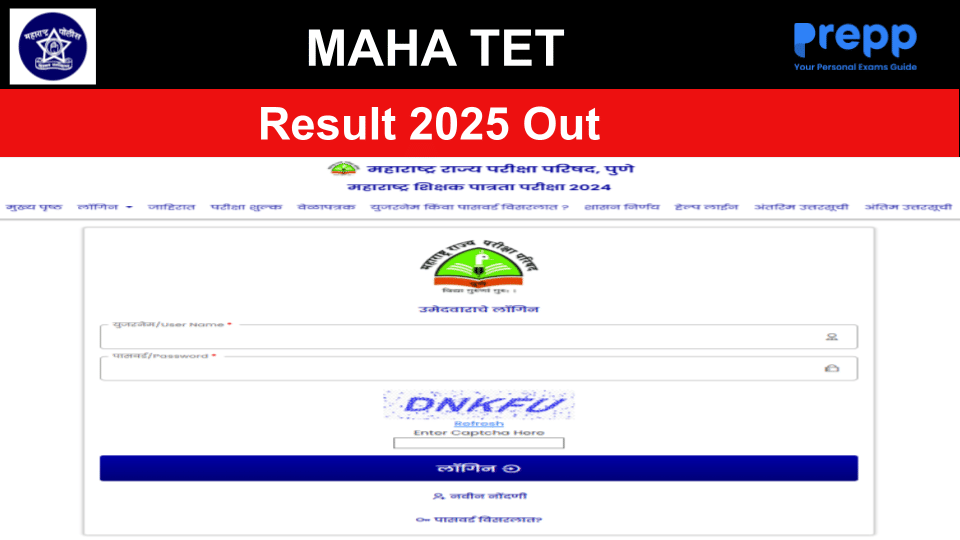 MAHA TET Result 2025 Out: Direct Link to Check Paper 1 and Paper 2 Marks Here