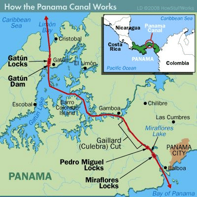 The Panama Canal - Geography Notes
