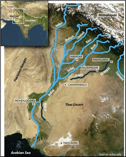 Dendritic Drainage Pattern - Geography Notes